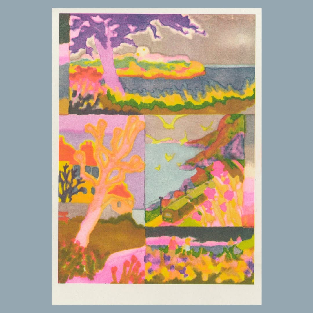 Hand printed stationery from Scotland | RISOTTO Studio