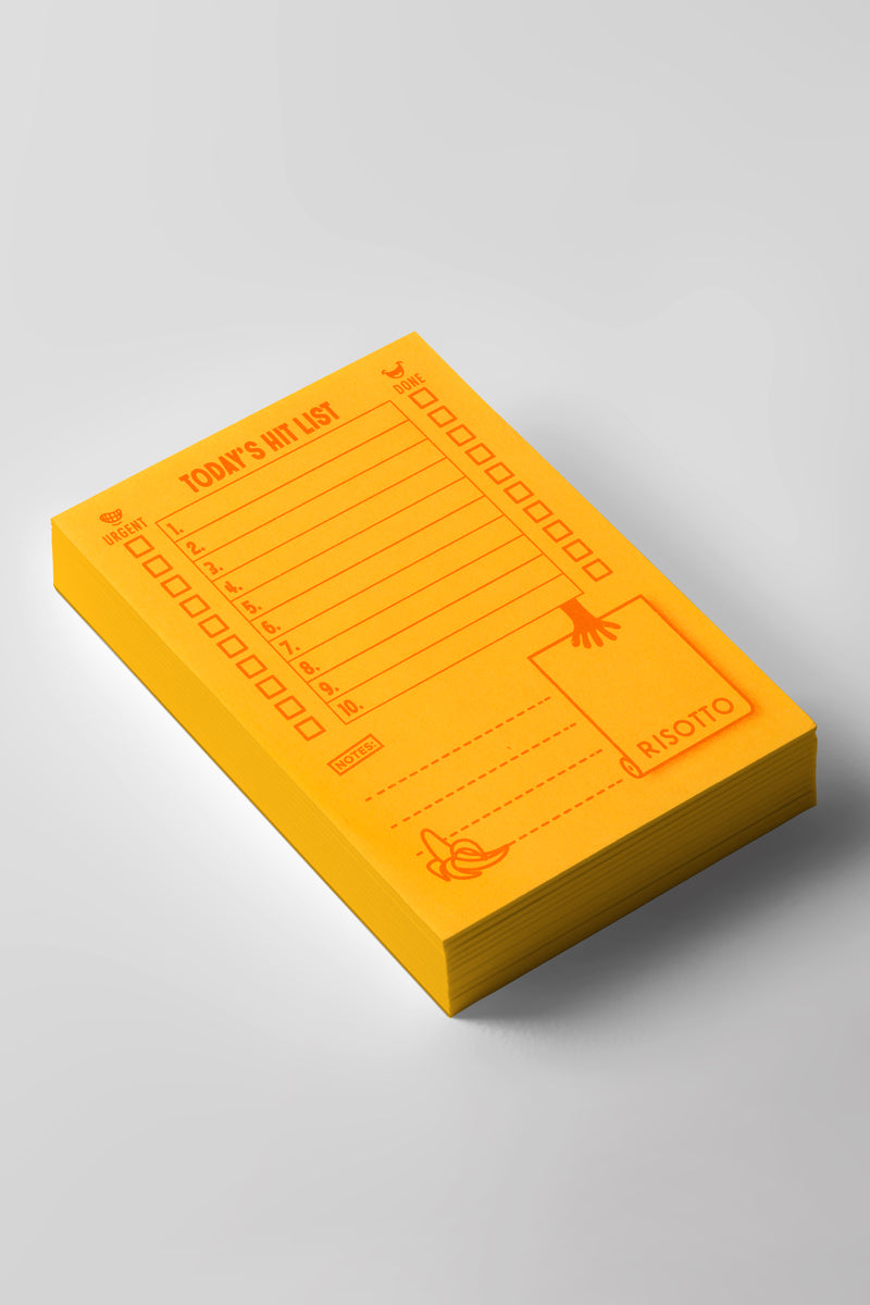 HIT LIST DOUBLE DECKER: Notepad (Pale Blue) – RISOTTO