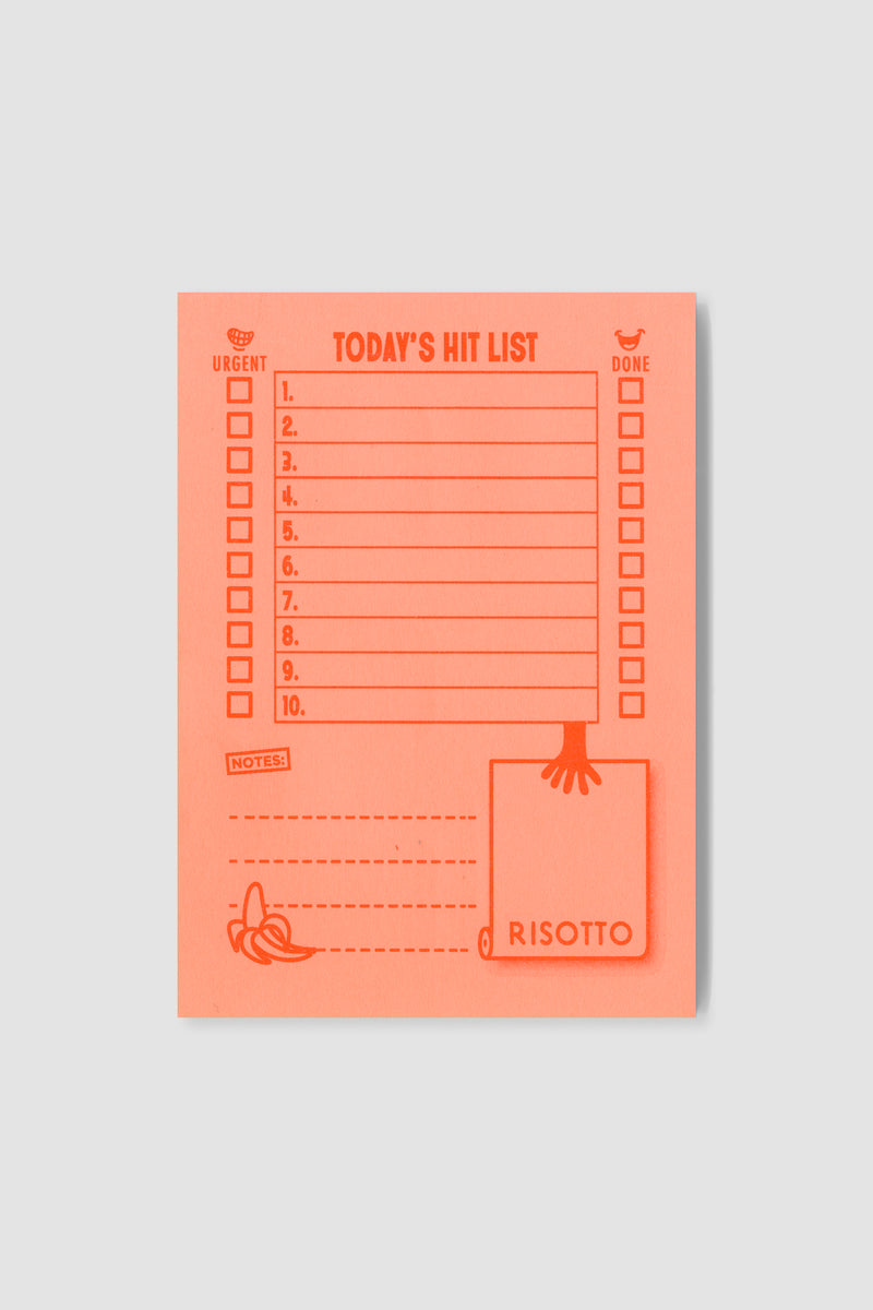 HIT LIST: Notepad (Pale Blue) – RISOTTO